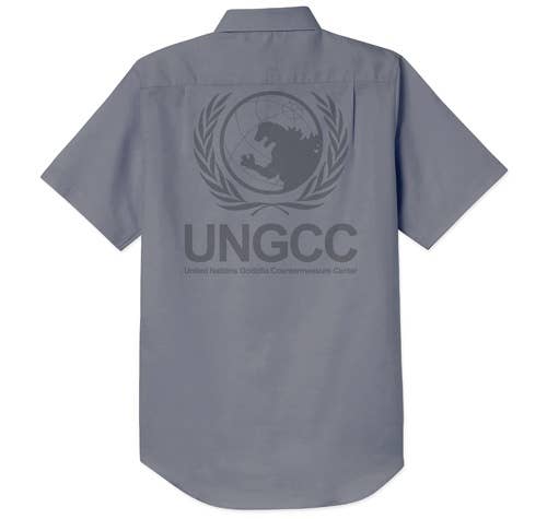 Godzilla: UNGCC Oxford Shirt (Short Sleeve) : Denim-XL | HLJ.com