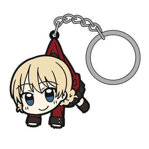 Girls und Panzer der Film: Pinched Keychain Darjeeling Panzer Jacket ...