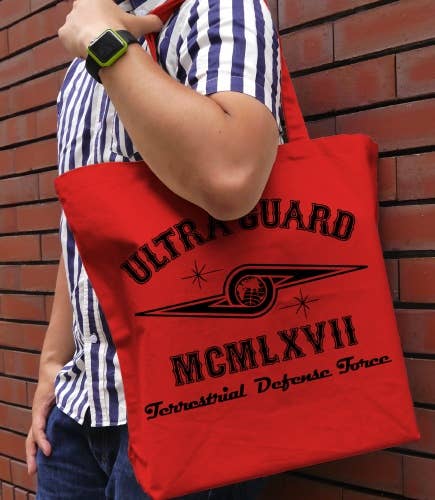 Ultra Seven: Ultra Garrison Large Tote Bag / Red | HLJ.com