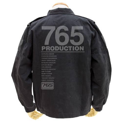The Idolmaster: 765 Production Jacket Black - XL | HLJ.com