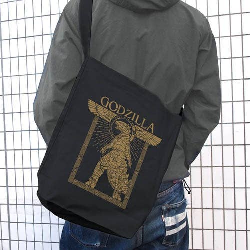 Godzilla: King of the Monsters: Godzilla K.O.M. Godzilla Shoulder Tote ...