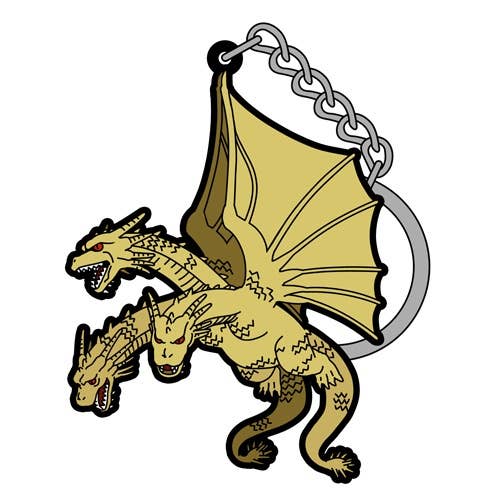 Godzilla Series: King Ghidorah '91 Pinched Keychain | HLJ.com