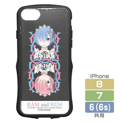 Re:Zero - Starting Life in Another World: Rem & Ram TPU Bumper iPhone ...