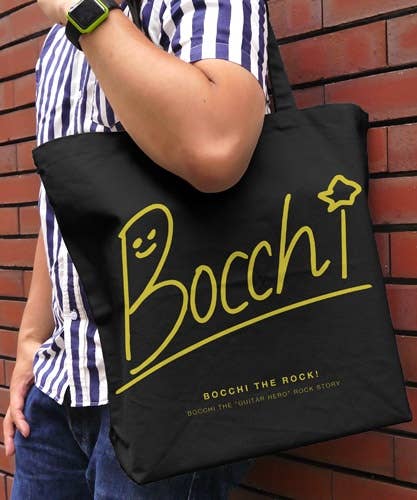Bocchi the Rock! Bocchi-chan's Sign Large Tote Black | HLJ.com
