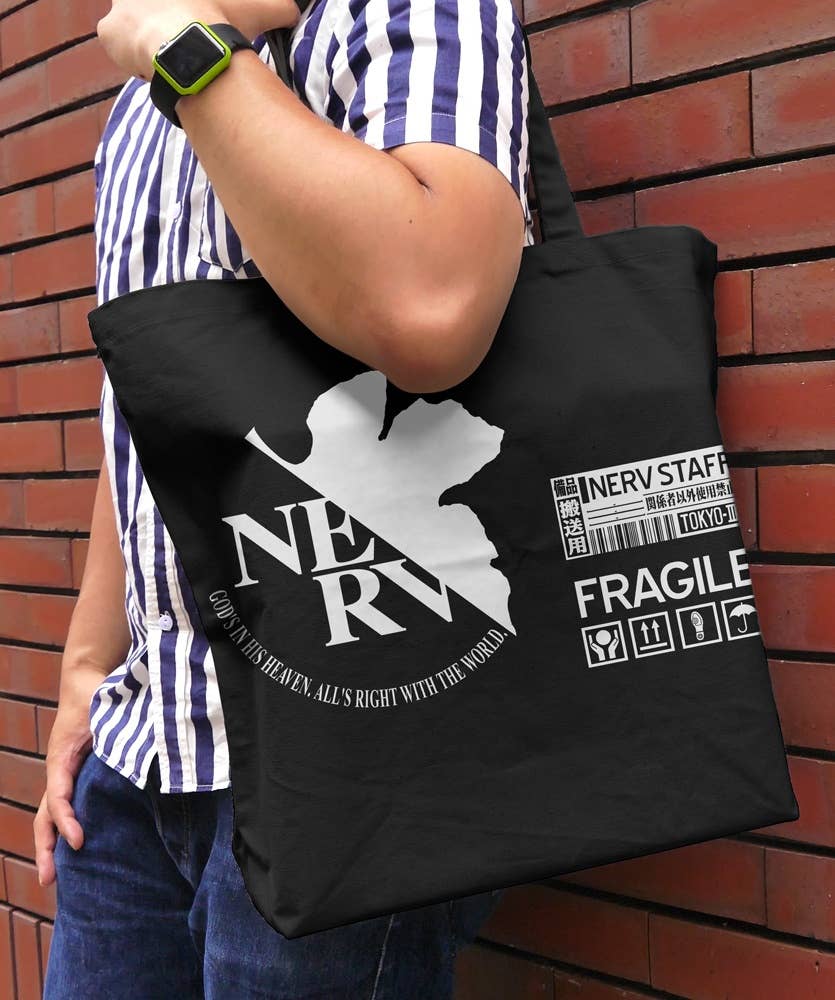 Evangelion: NERV Large Tote Black | HLJ.com
