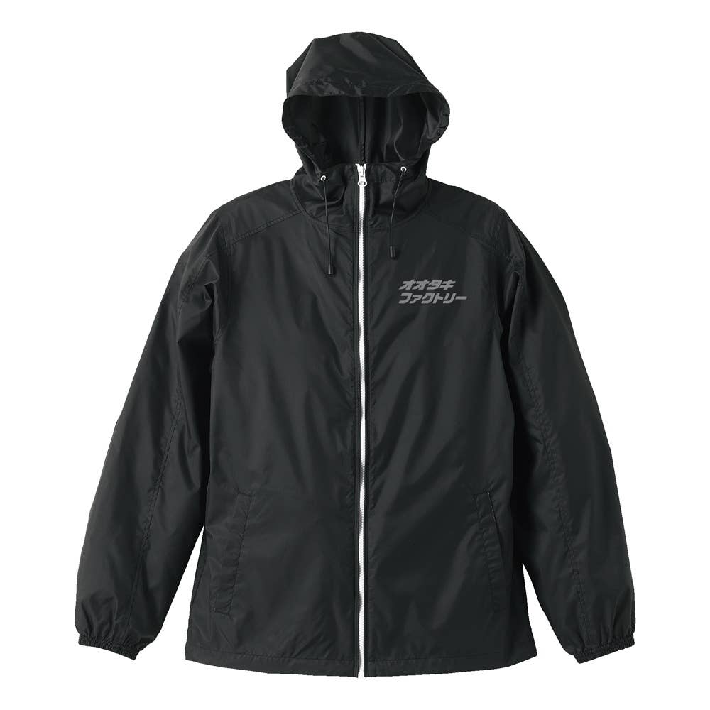 Godzilla Singular Point: Otaki Factory Hooded Windbreaker Black x White ...
