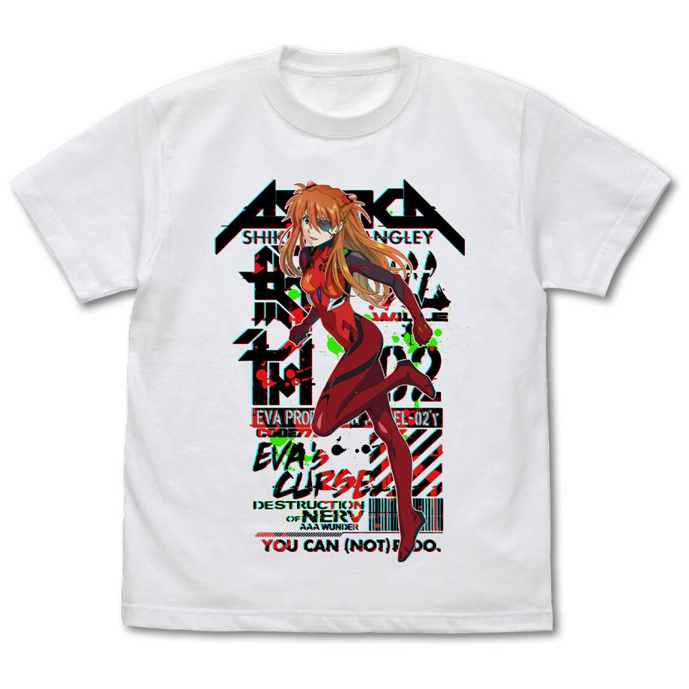 Evangelion: Shikinami Asuka Langley Full Color T-Shirt / White-Xl | HLJ.com