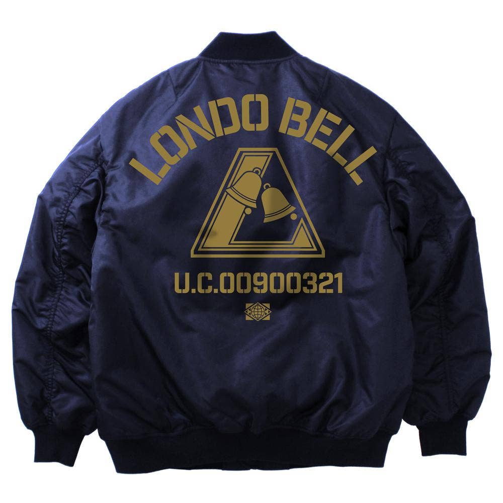 Mobile Suit Gundam Unicorn: Londo Bell MA-1 Jacket Navy L | HLJ.com