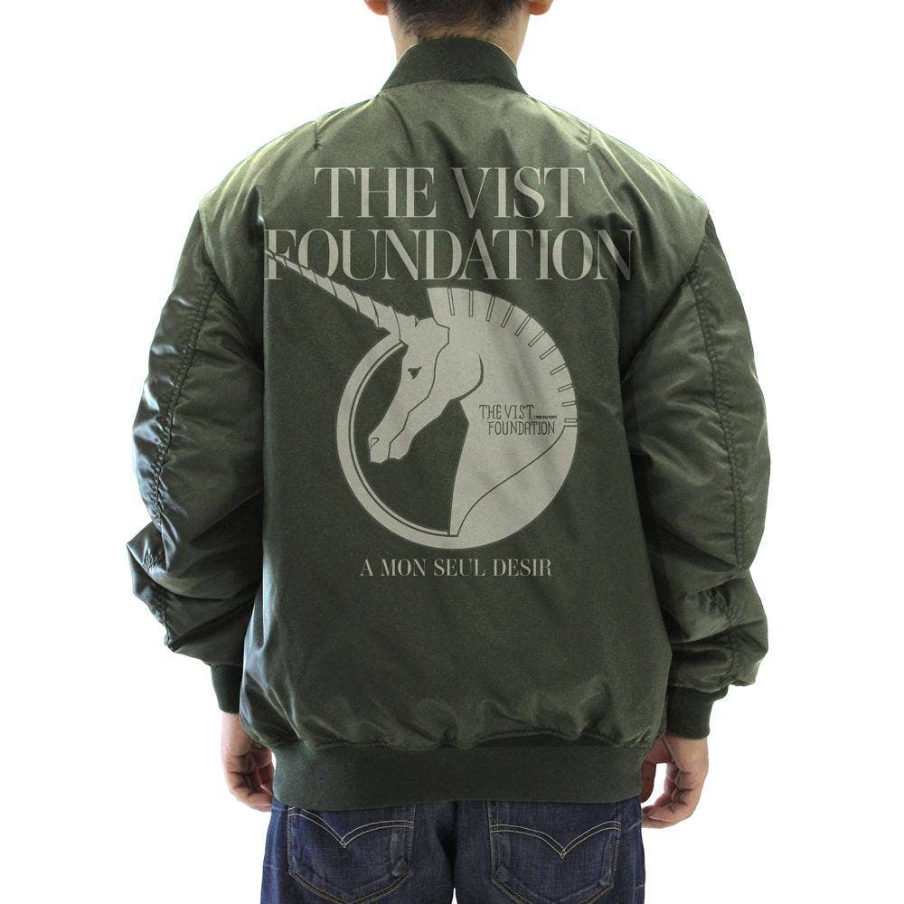 Mobile Suit Gundam Unicorn: Vist Foundation MA-1 Jacket Moss L | HLJ.com