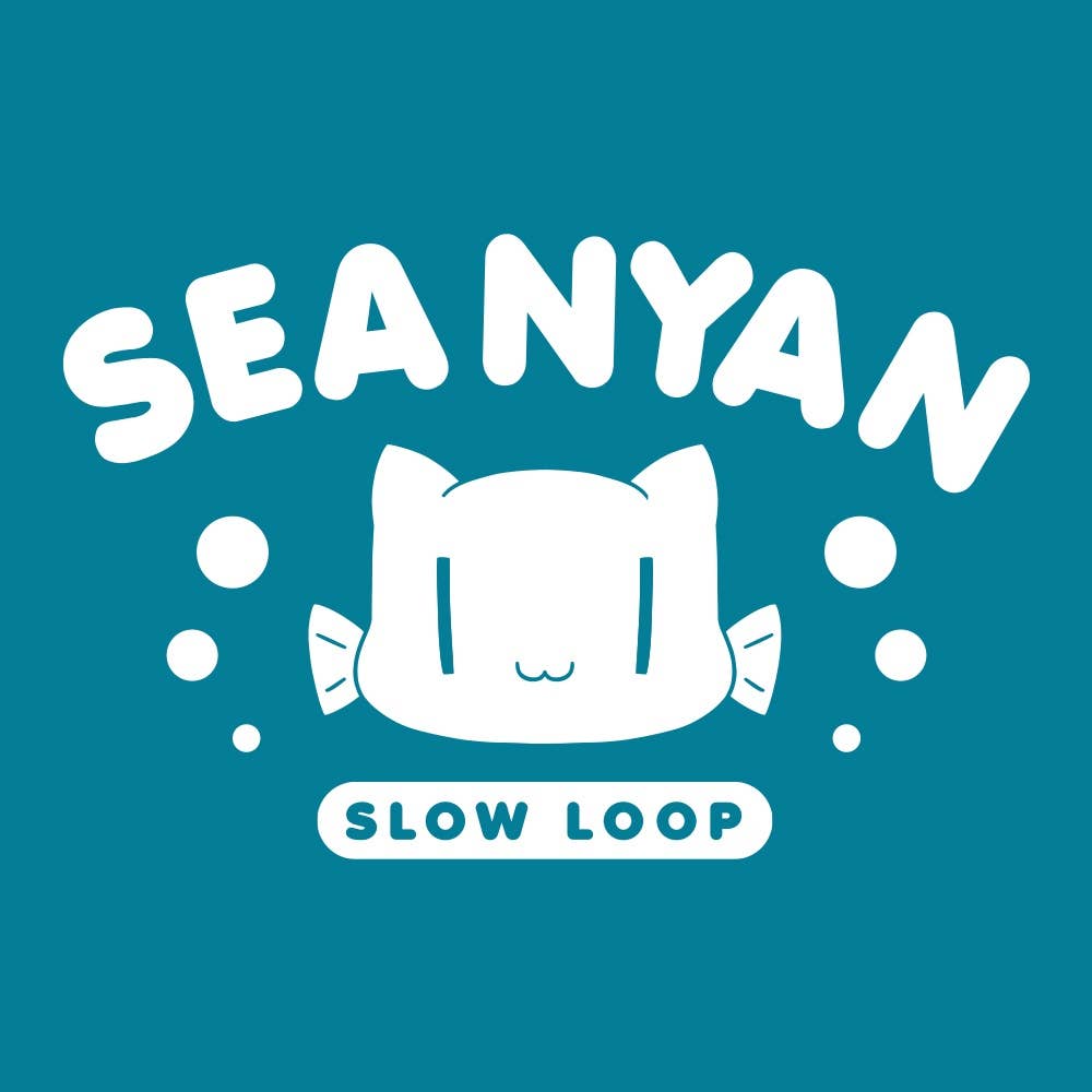 SLOW LOOP (TVA) Sea Nyan Dry T-shirt TURQUOISE BLUE S | HLJ.com