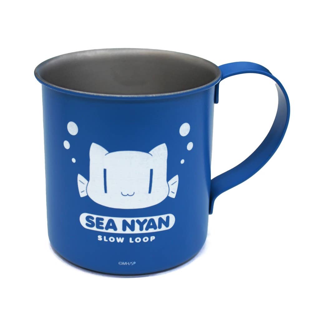 SLOW LOOP (TVA) Sea Nyan Painted Stainless Mug Cup | HLJ.com