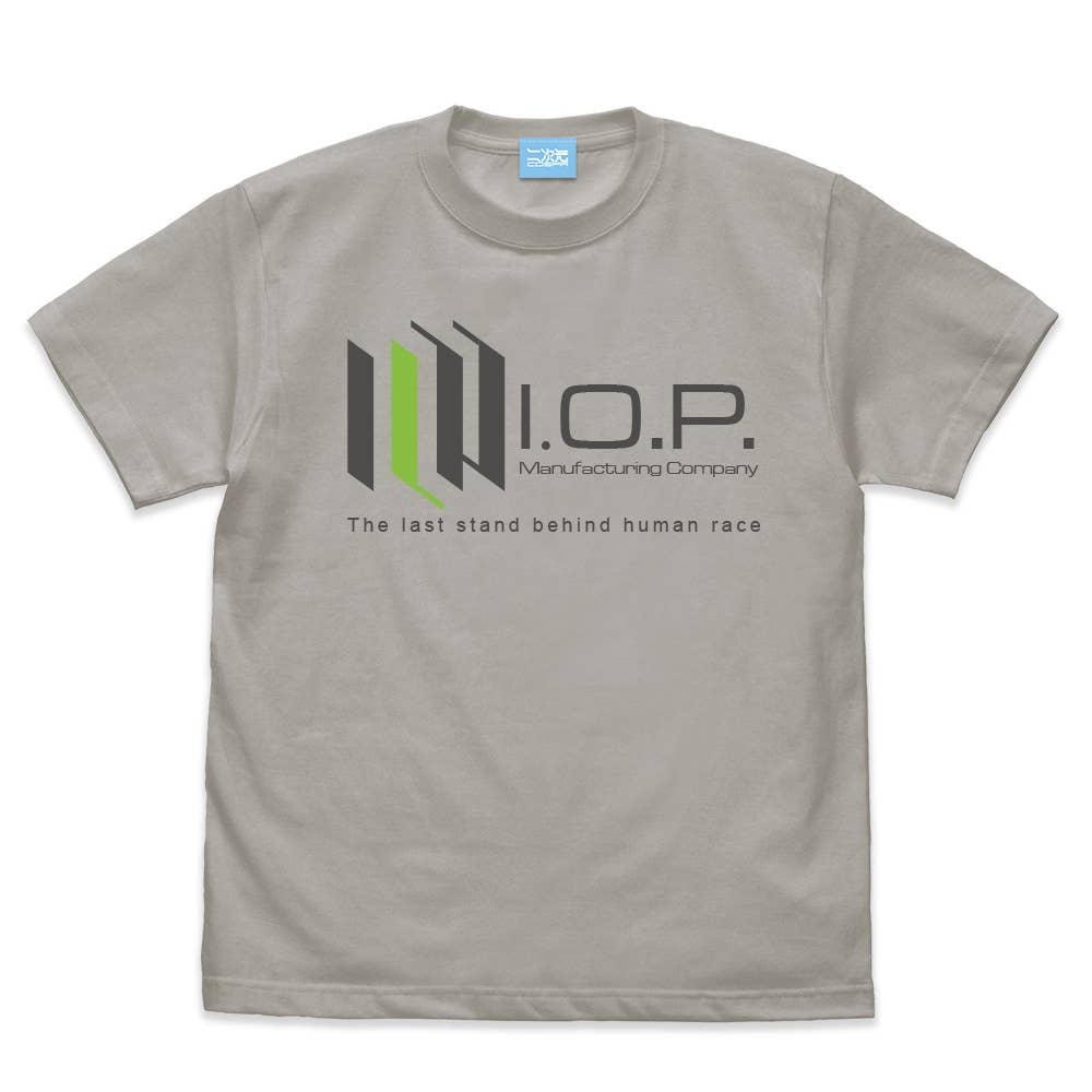Girls' Frontline: I.O.P. Logo T-shirt LIGHT GRAY M | HLJ.com