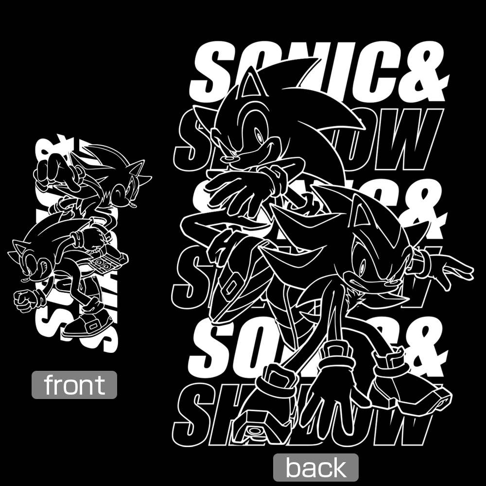 SONIC & SHADOW Zip Hoodie BLACK M | HLJ.com