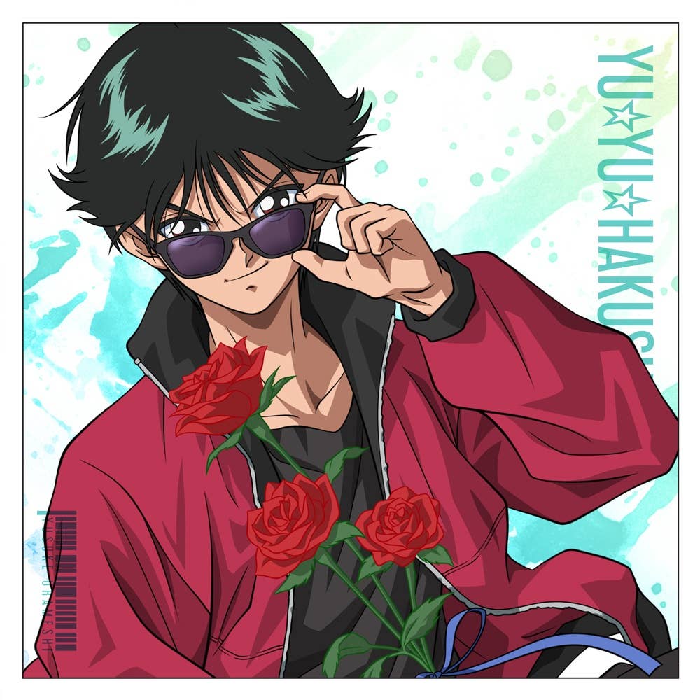 Yu Yu Hakusho: Drawn by Yusuke Urameshi Cushion Cover Bouquet Ver ...
