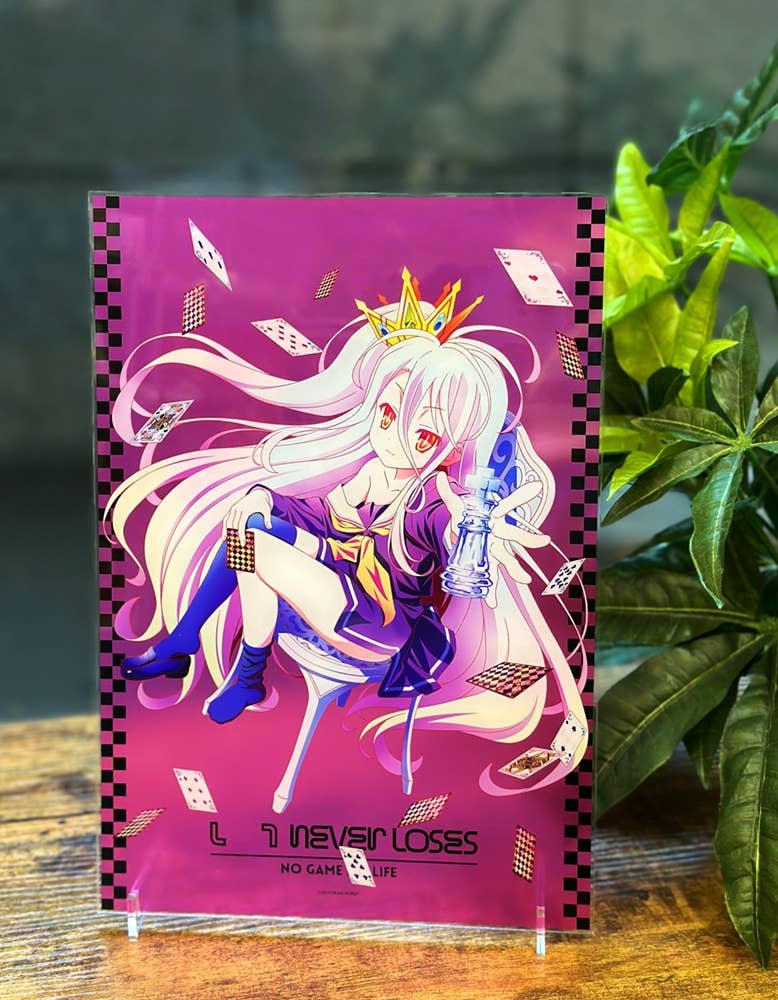 No Game No Life: Drawn by Shiro Acrylic Art Board ASCIENTE!Ver. | HLJ.com