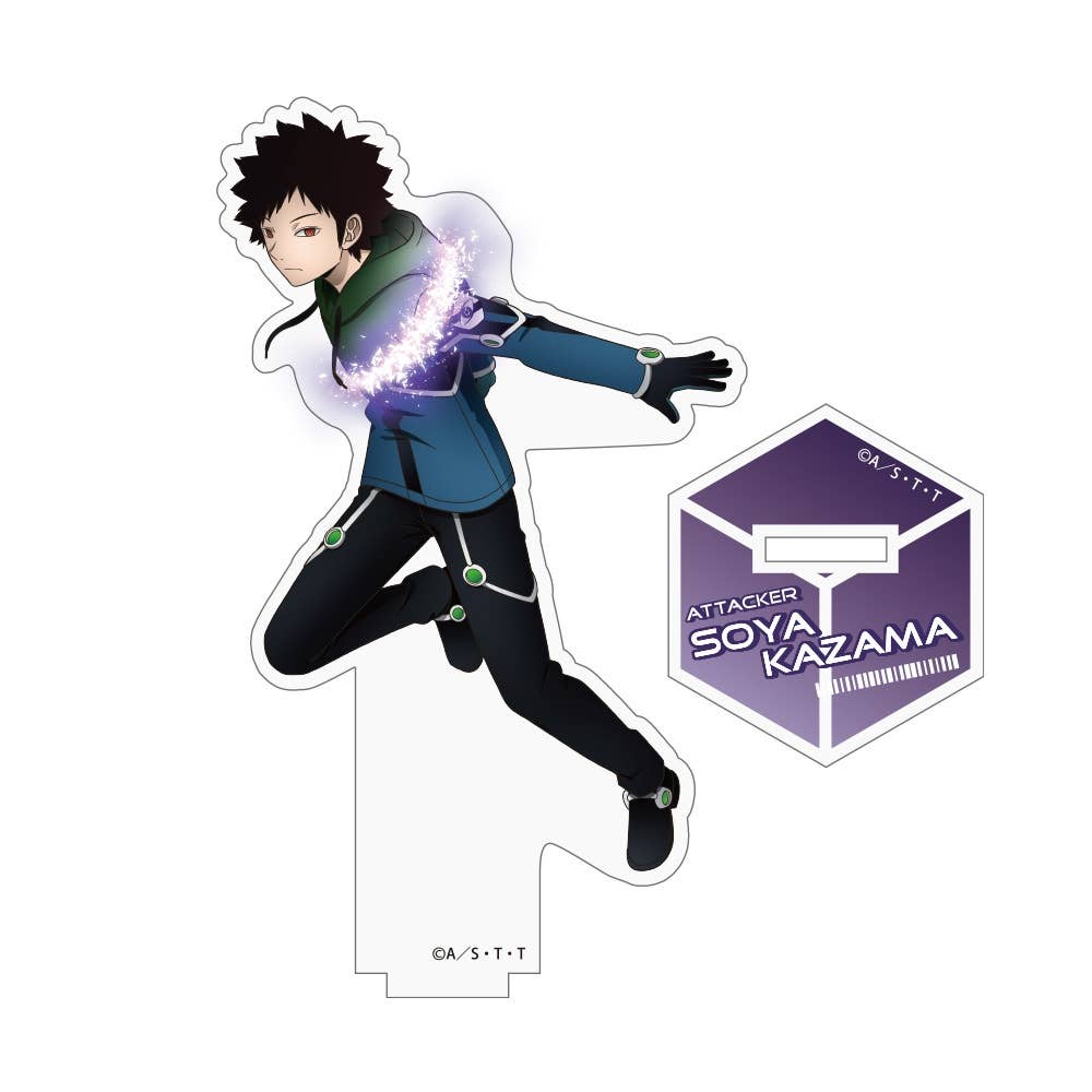 World Trigger: Drawn By Soya Kazama Acrylic Stand Trigger Start (On ...