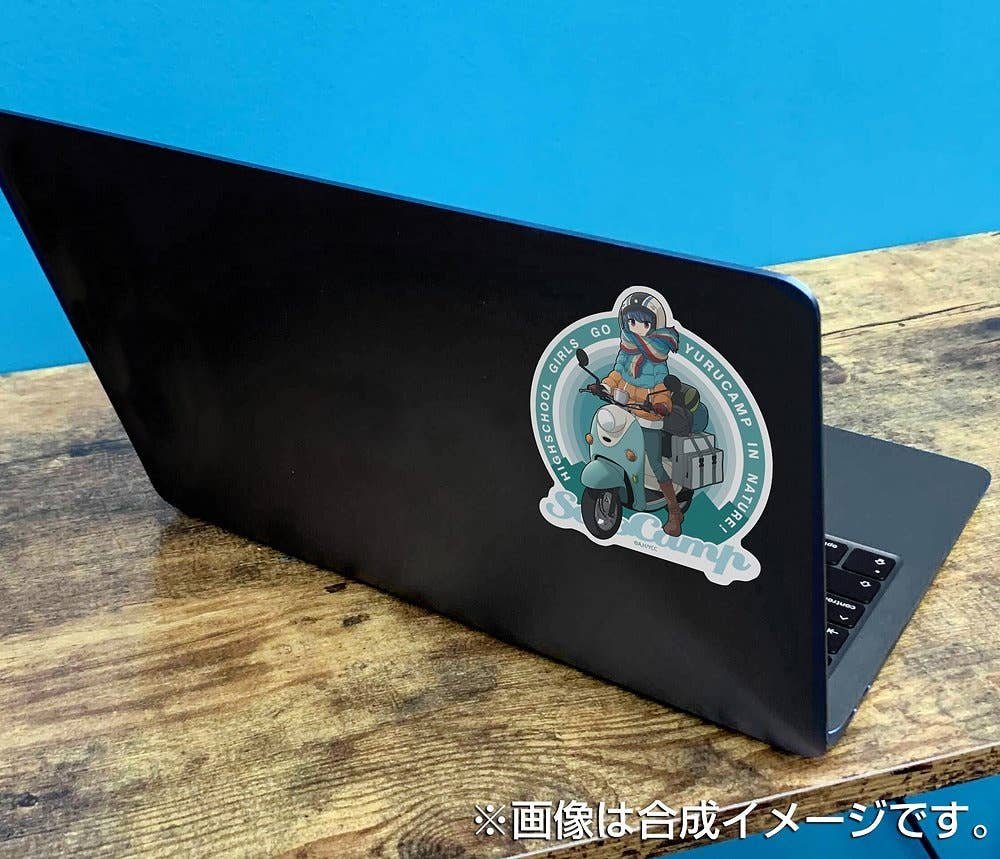 Laid-Back Camp: Rin Shima & Scooter Sticker | HLJ.com