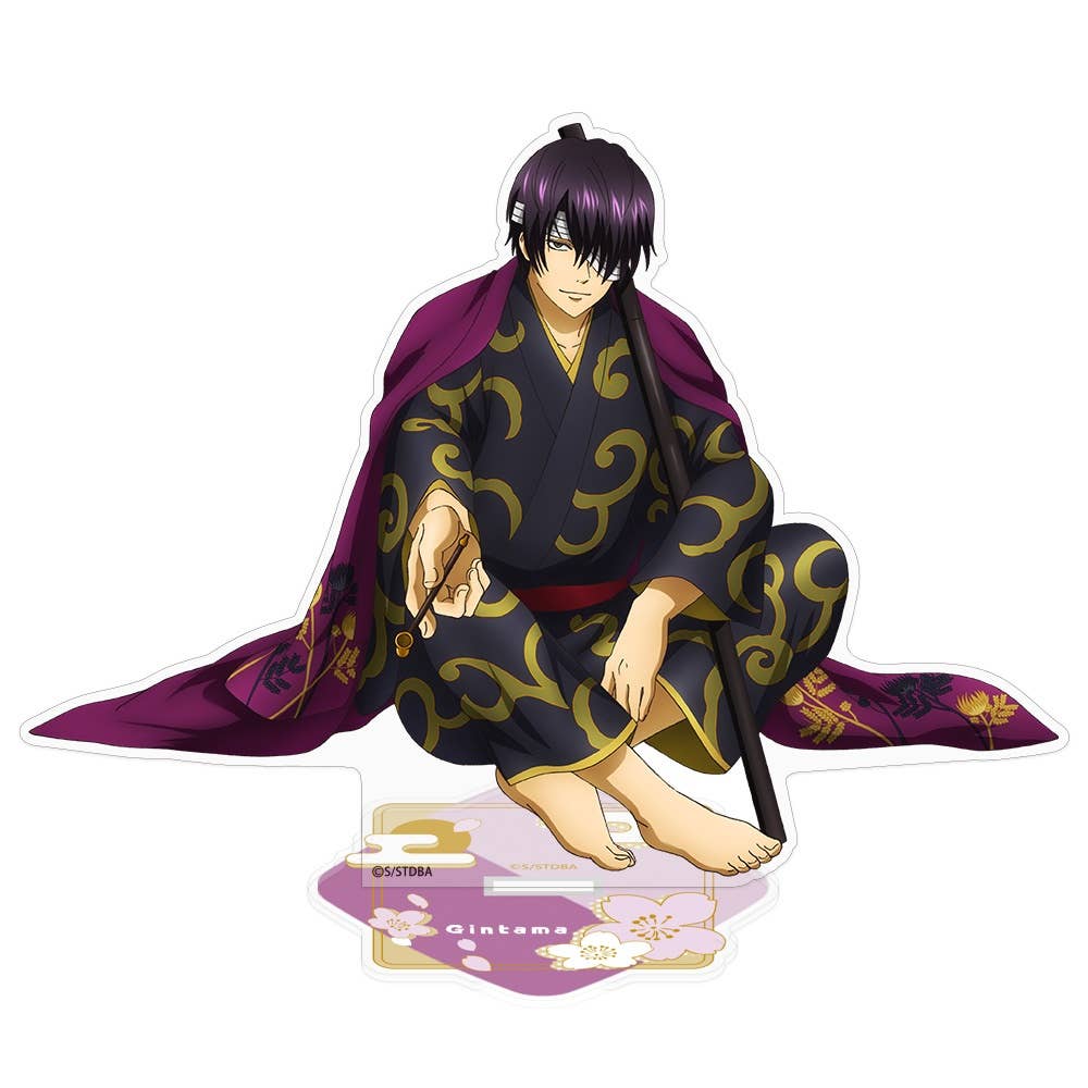 Gintama: Shinsuke Takasugi Acrylic Stand (Large) Smart Town Play Ver ...