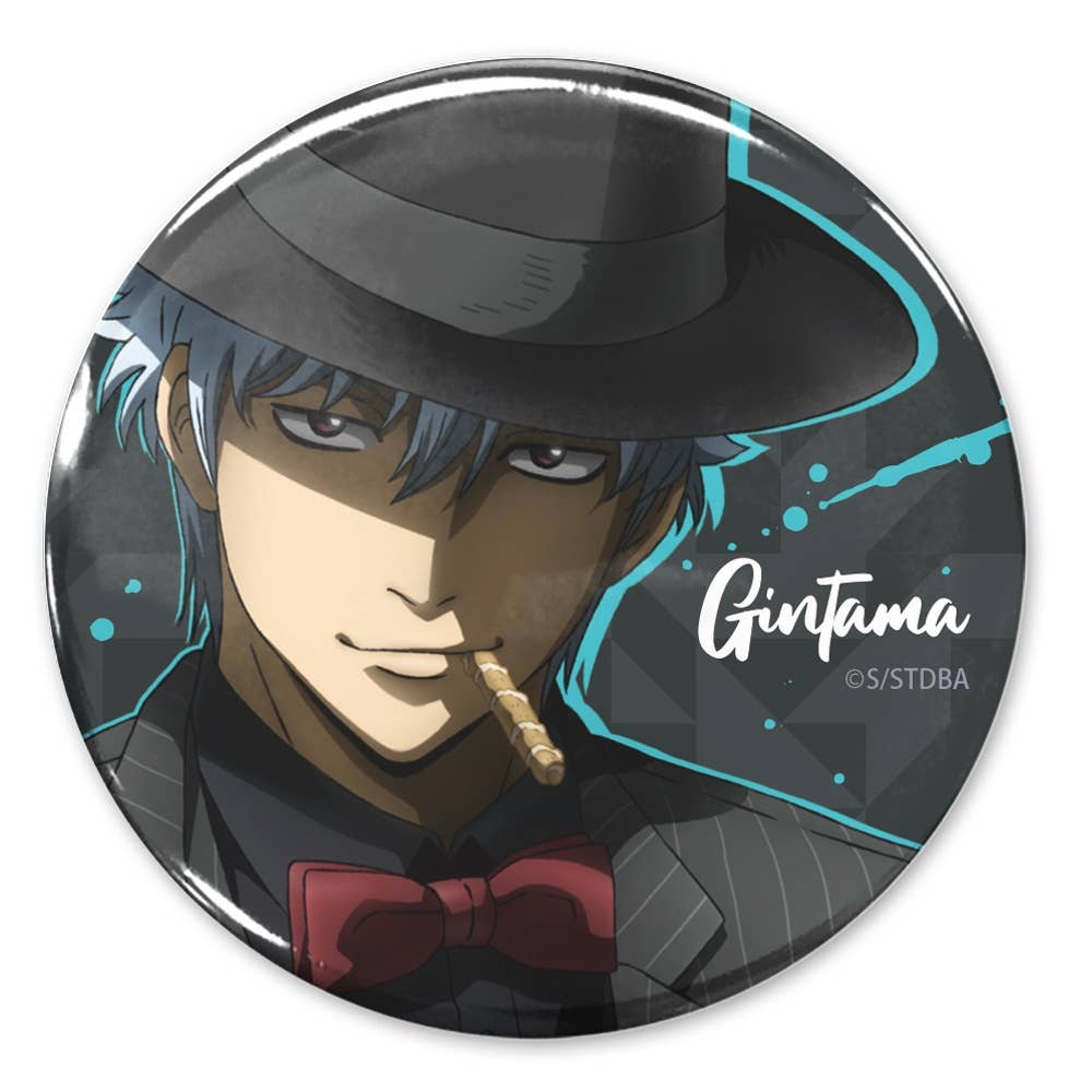 Gintama: Gintoki Sakata Can Badge Noir Ver. | HLJ.com