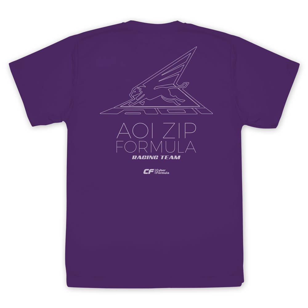 Future GPX Cyber Formula SIN: Aoi ZIP Formula Dry T-shirt VIOLET PURPLE ...