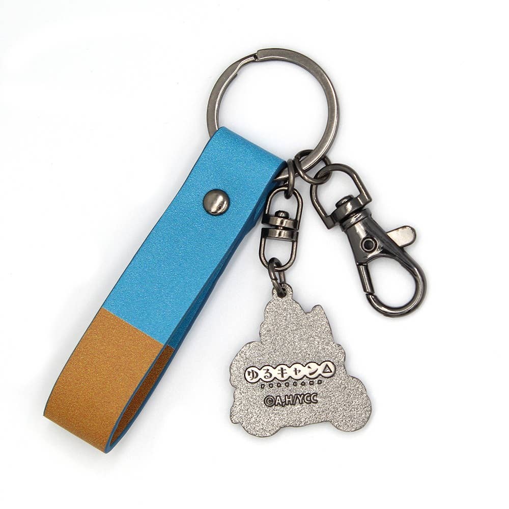 Laid-Back Camp Silhouette Shima Rin Accessory Keychain | HLJ.com