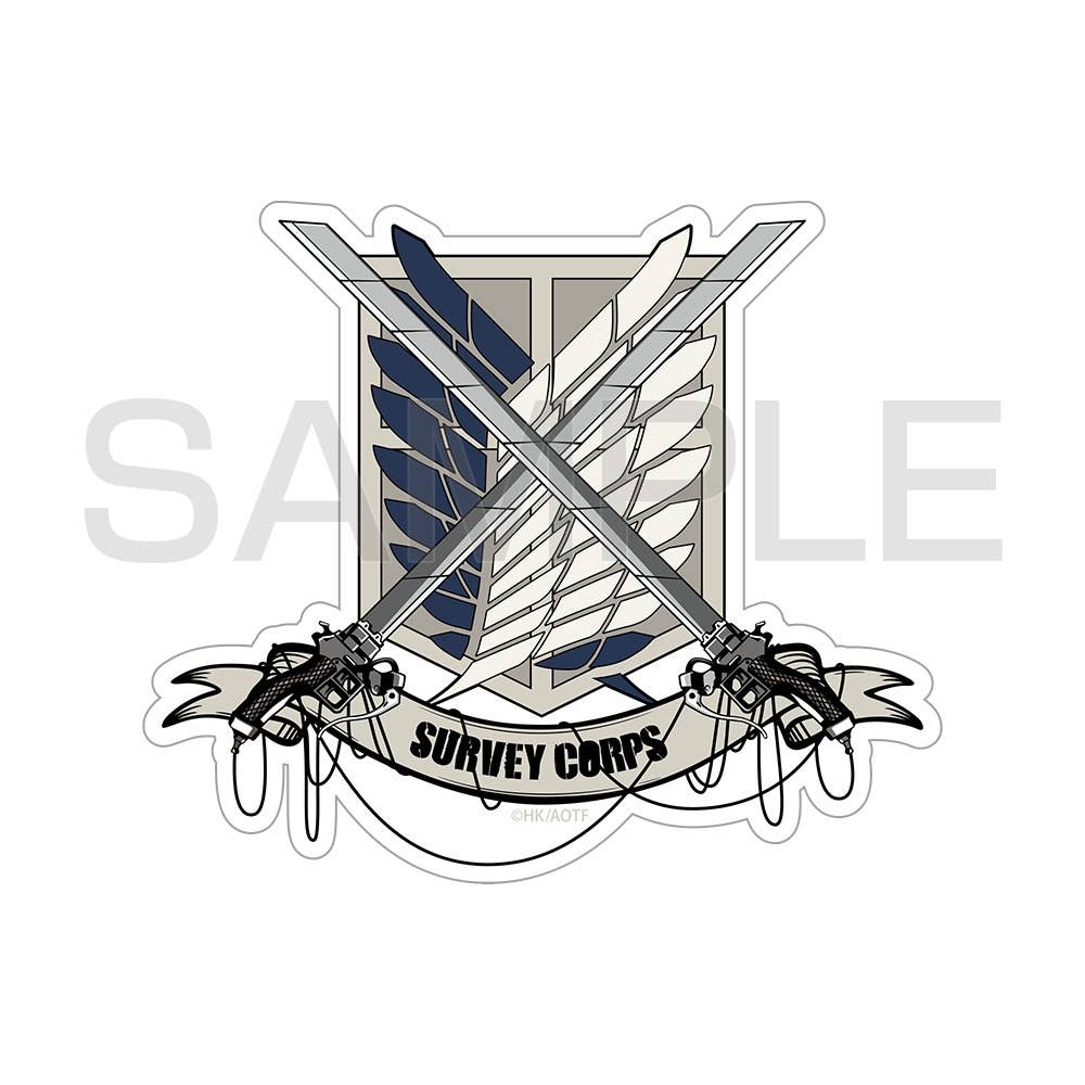 Attack on Titan: Survey Corps Outdoor Ready Sticker | HLJ.com