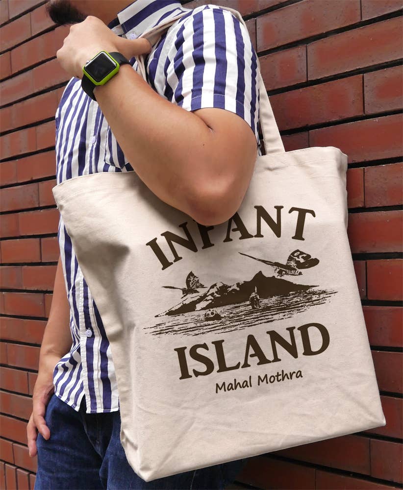 Godzilla: Infant Island Large Tote NATURAL | HLJ.com