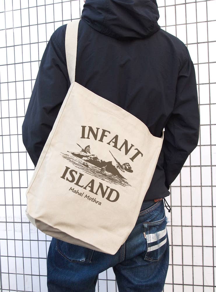 Godzilla: Infant Island Shoulder Tote NATURAL | HLJ.com
