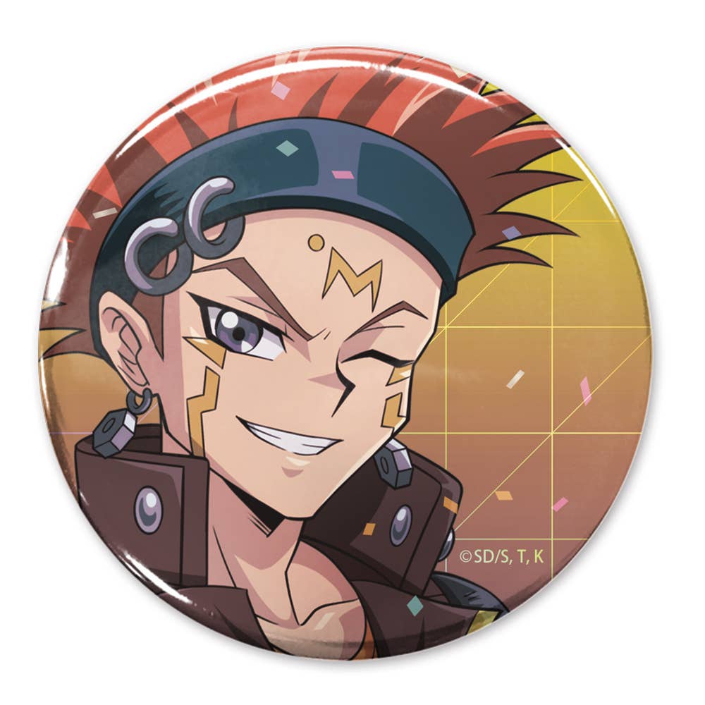 Yu-Gi-Oh 5D's: Newly Drawn Crow Hogan 65mm Can Badge Off-shot Version ...