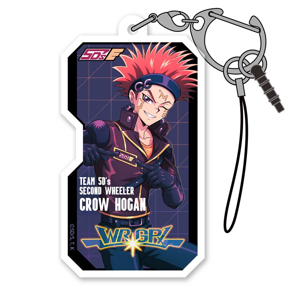 Yu-Gi-Oh 5D's: Newly Drawn Crow Hogan Acrylic Multi Key Chain Off-shot ...