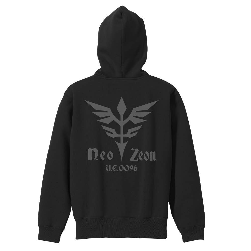 Gundam UC: Neo Zeon Zip Hoodie BLACK M | HLJ.com