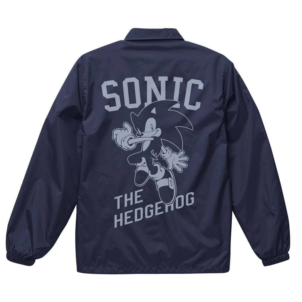 Sonic the Hedgehog: Sonic College Coach Jacket NAVY S | HLJ.com