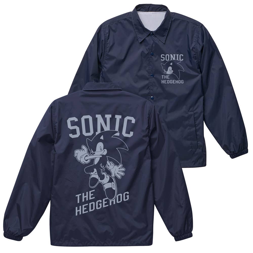 Sonic the Hedgehog: Sonic College Coach Jacket NAVY M | HLJ.com
