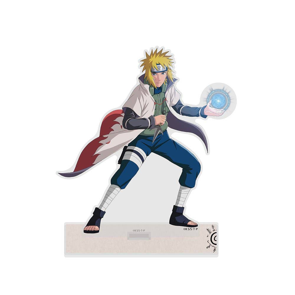 NARUTO Shippuden: Newly Drawn Minato Namikaze Acrylic Stand (Large ...