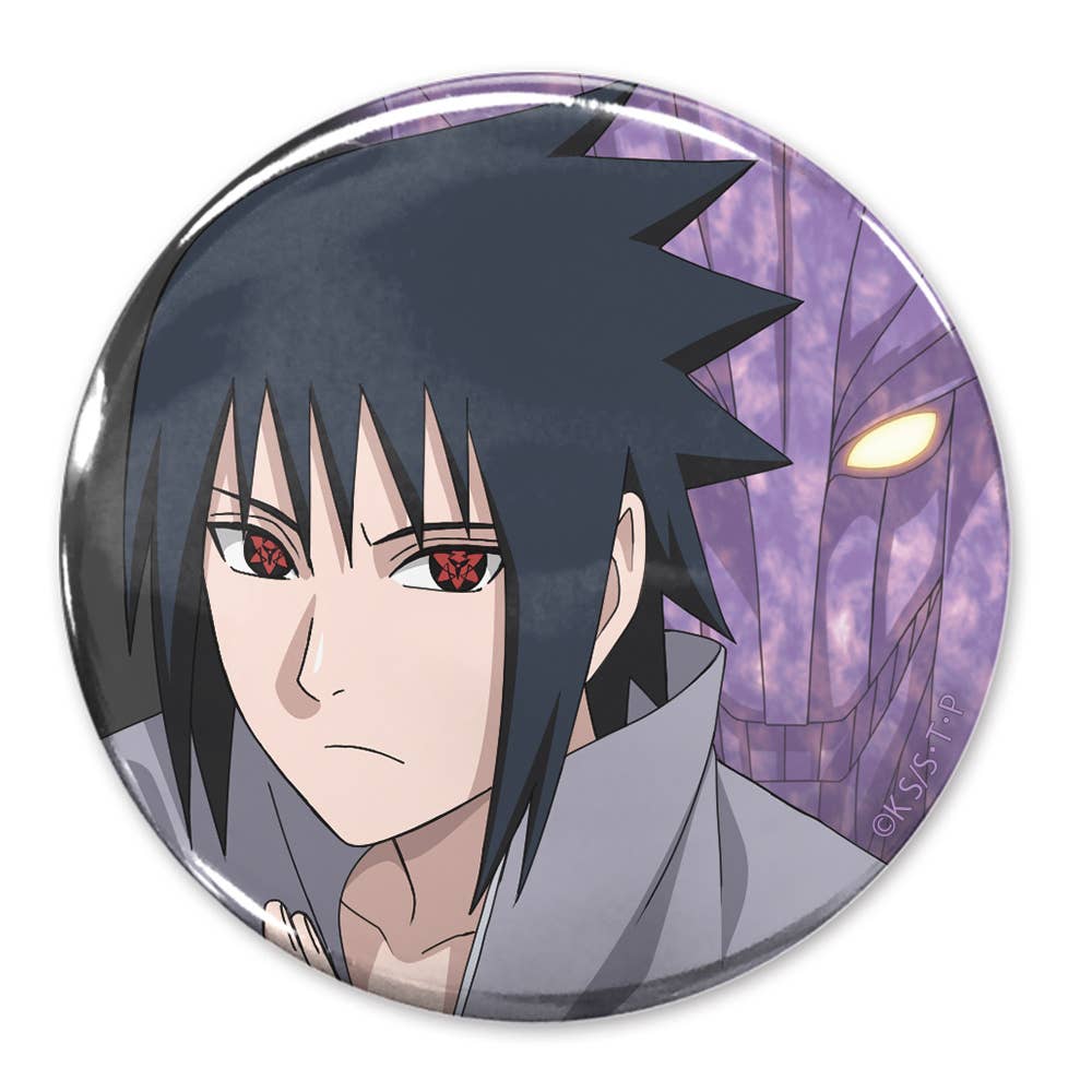 NARUTO Shippuden: Newly Drawn Sasuke Uchiha 65mmCan Badge | HLJ.com