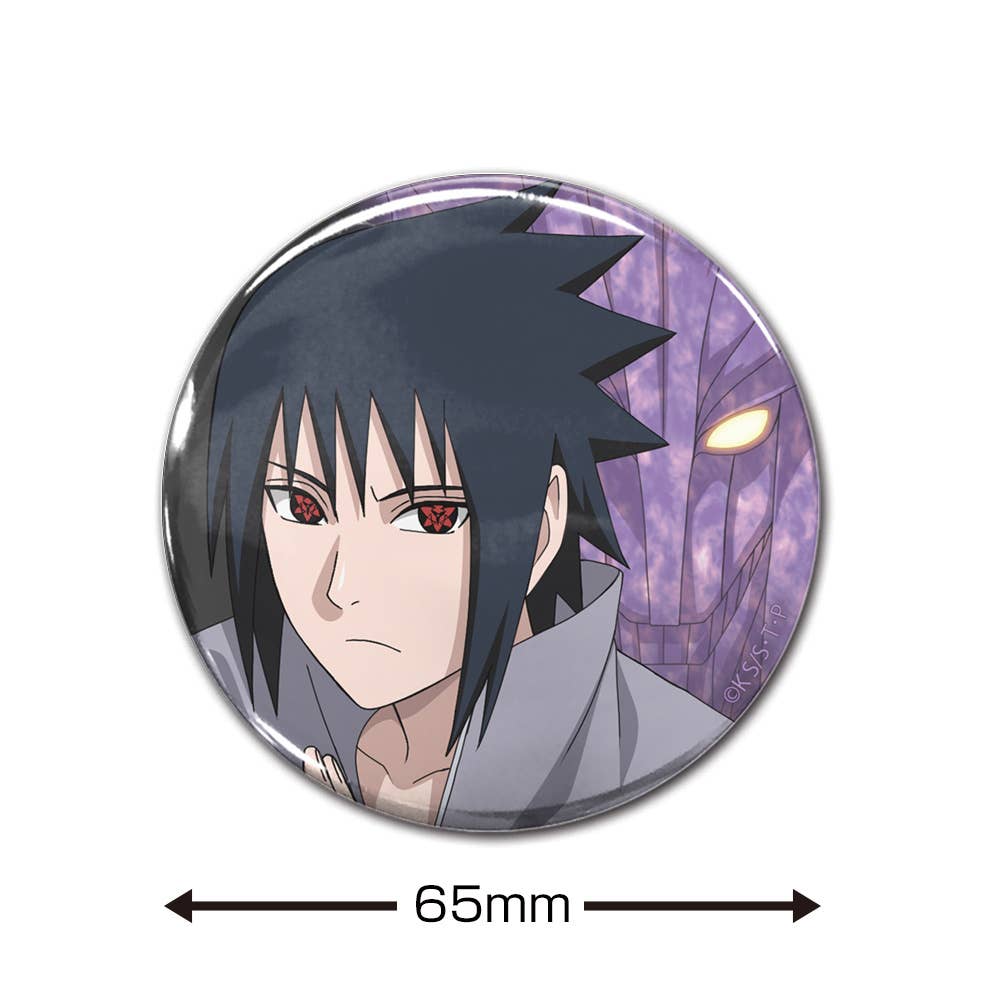 NARUTO Shippuden: Newly Drawn Sasuke Uchiha 65mmCan Badge | HLJ.com