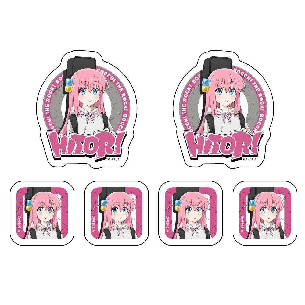 Bocchi the Rock!: Newly Drawn Hitori Goto Mini Sticker Set Street ...