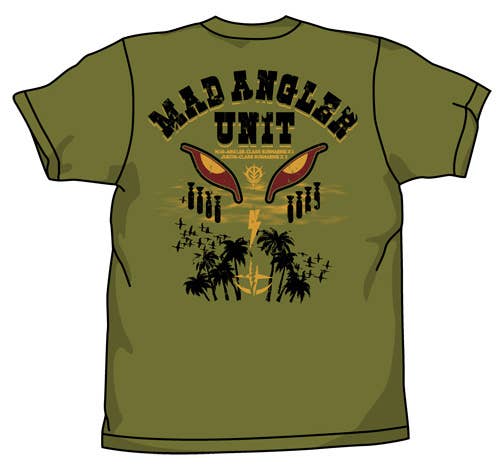 Mobile Suit Gundam: Mad Angler Corps T-Shirt / Moss-M | HLJ.com