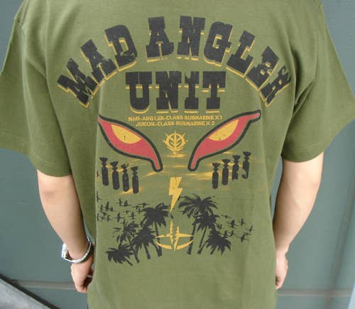 Mobile Suit Gundam: Mad Angler Corps T-Shirt / Moss-M | HLJ.com