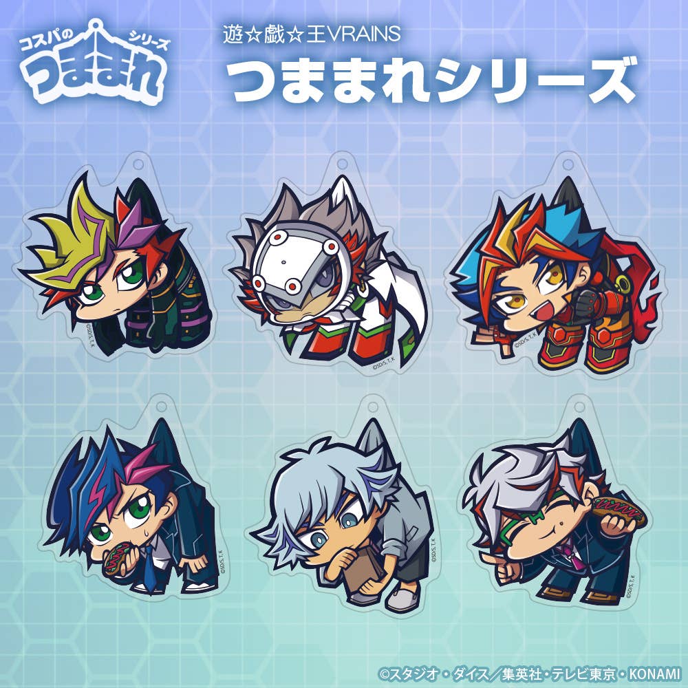 Yu-Gi-Oh VRAINS: Theodore Hamilton Acrylic Tsumamare Duel Memory Ver ...