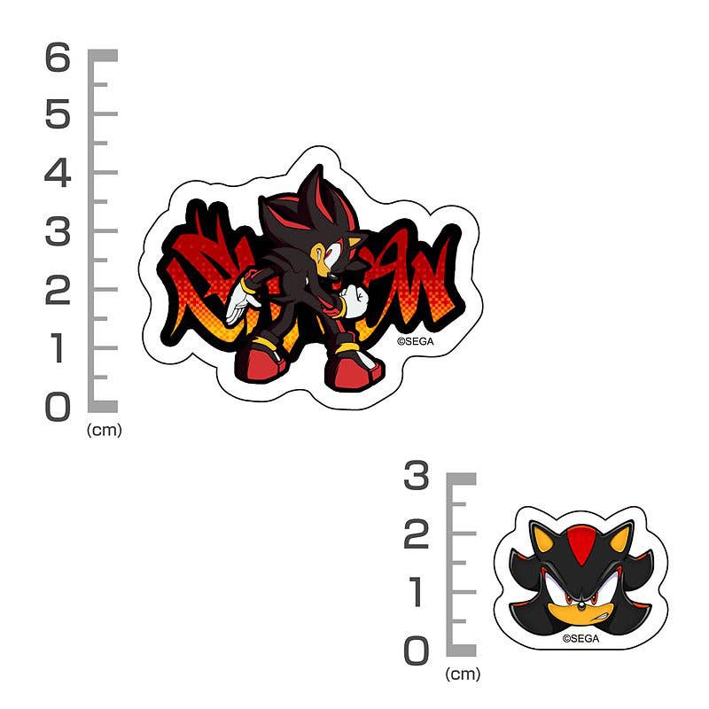 Sonic The Hedgehog: Shadow Mini Sticker Set | HLJ.com