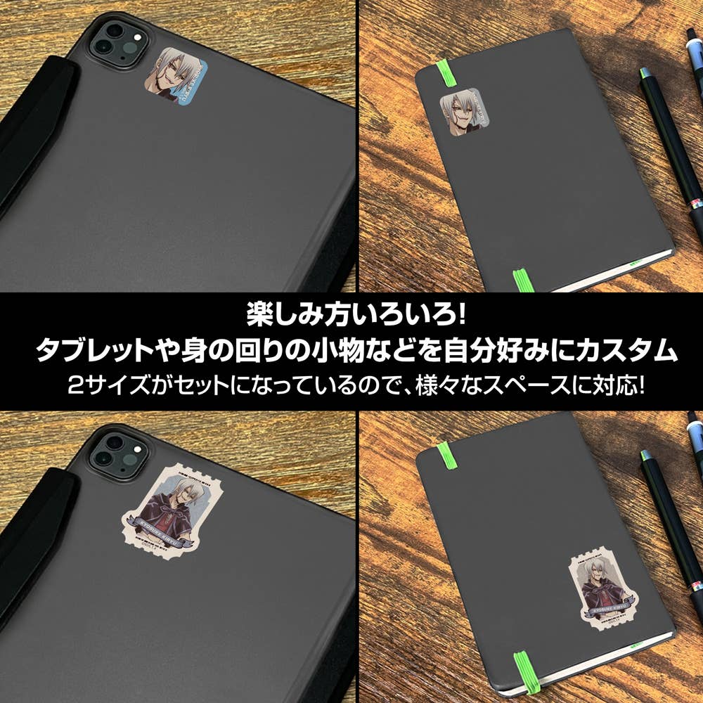 Yu-Gi-Oh! 5D's: Original Illustration Kyosuke Kiryu Mini Sticker Set ...