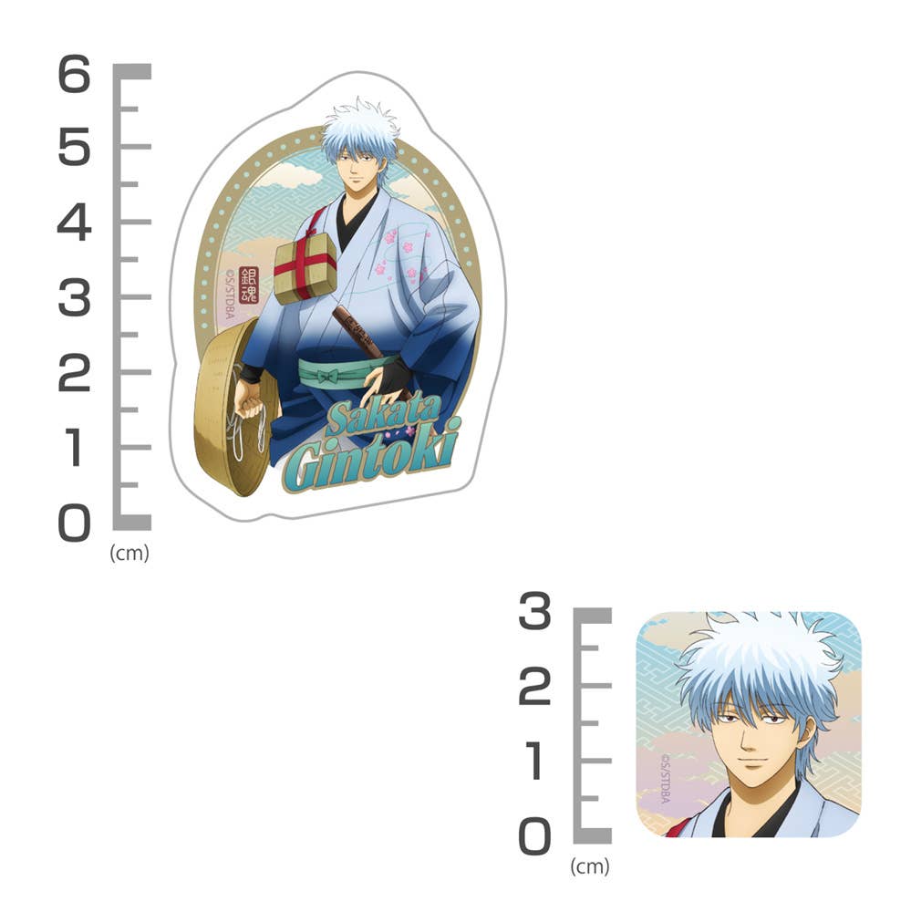 Gintama.: Original Illustration Sakata Gintoki Mini Sticker Set ...