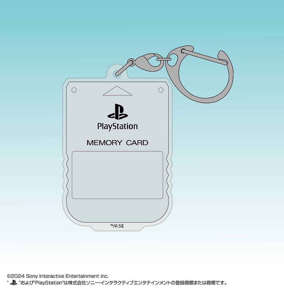 Playstation: Acrylic Multi-Key Chain For Playstation (Memory Card ...