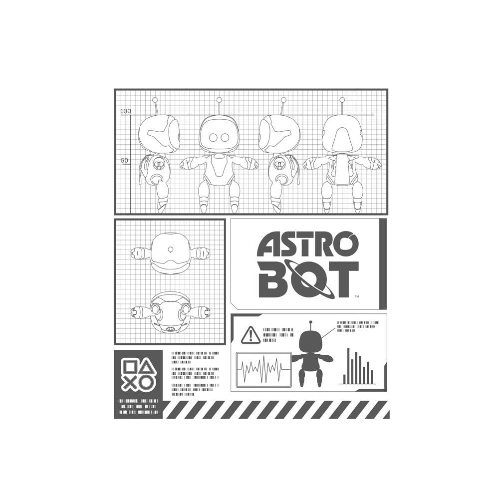 ASTRO BOT: Astro Detail T-Shirt / White-XL | HLJ.com