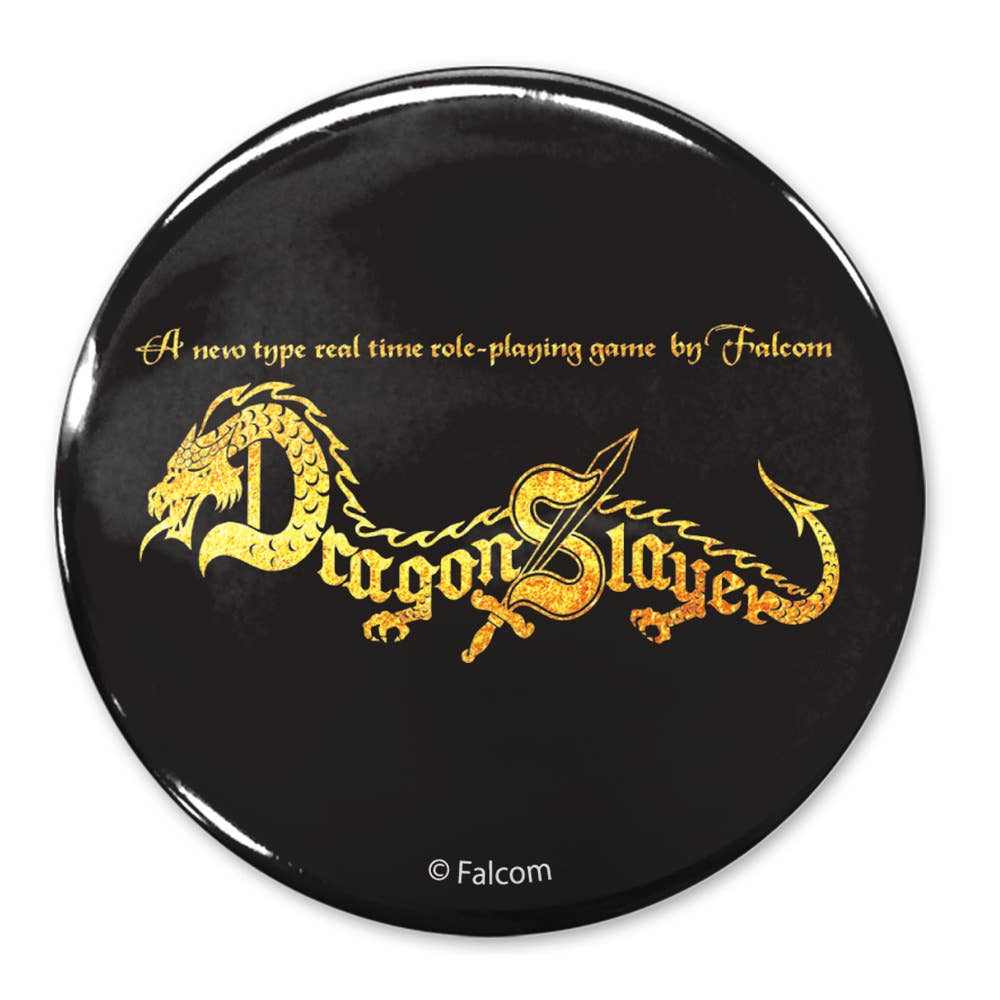 Dragon Slayer Logo 65mm Can Badge | HLJ.com