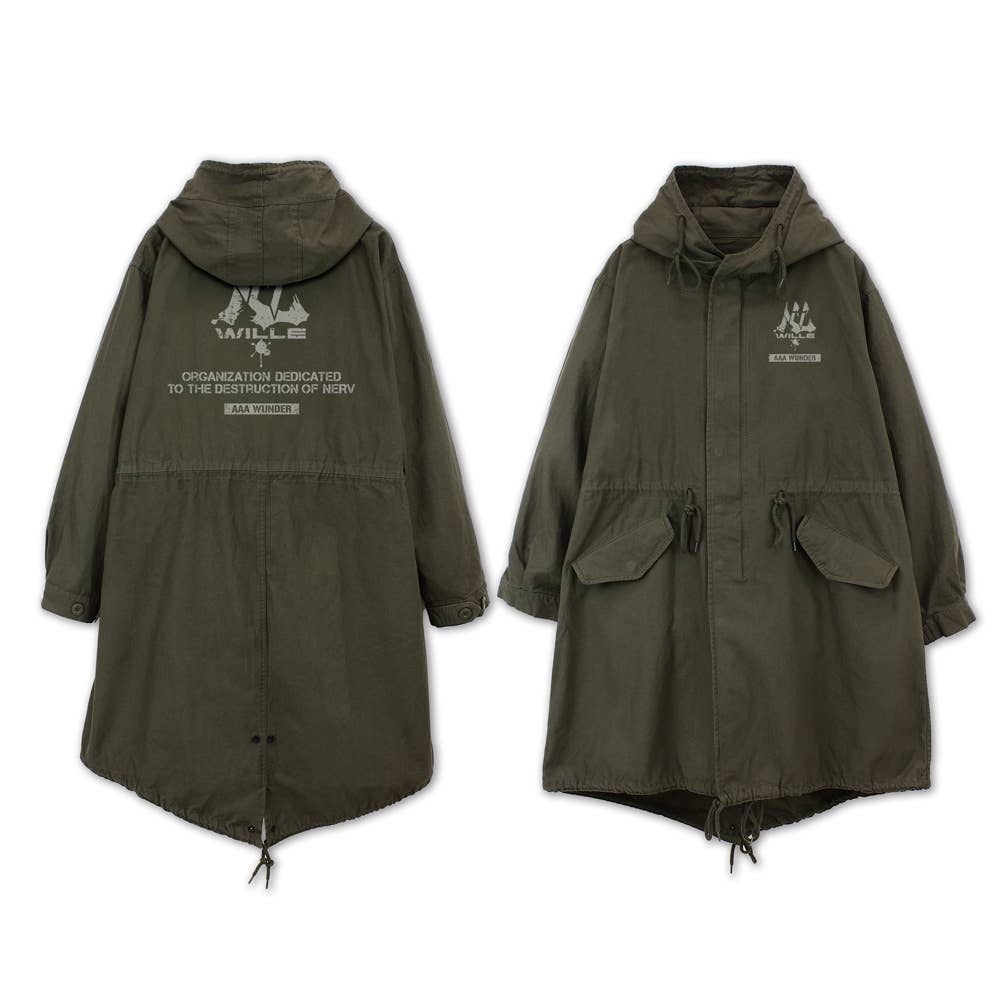 EVANGELION: WILLE & AAA Wunder M-51 Jacket / Moss-XL | HLJ.com