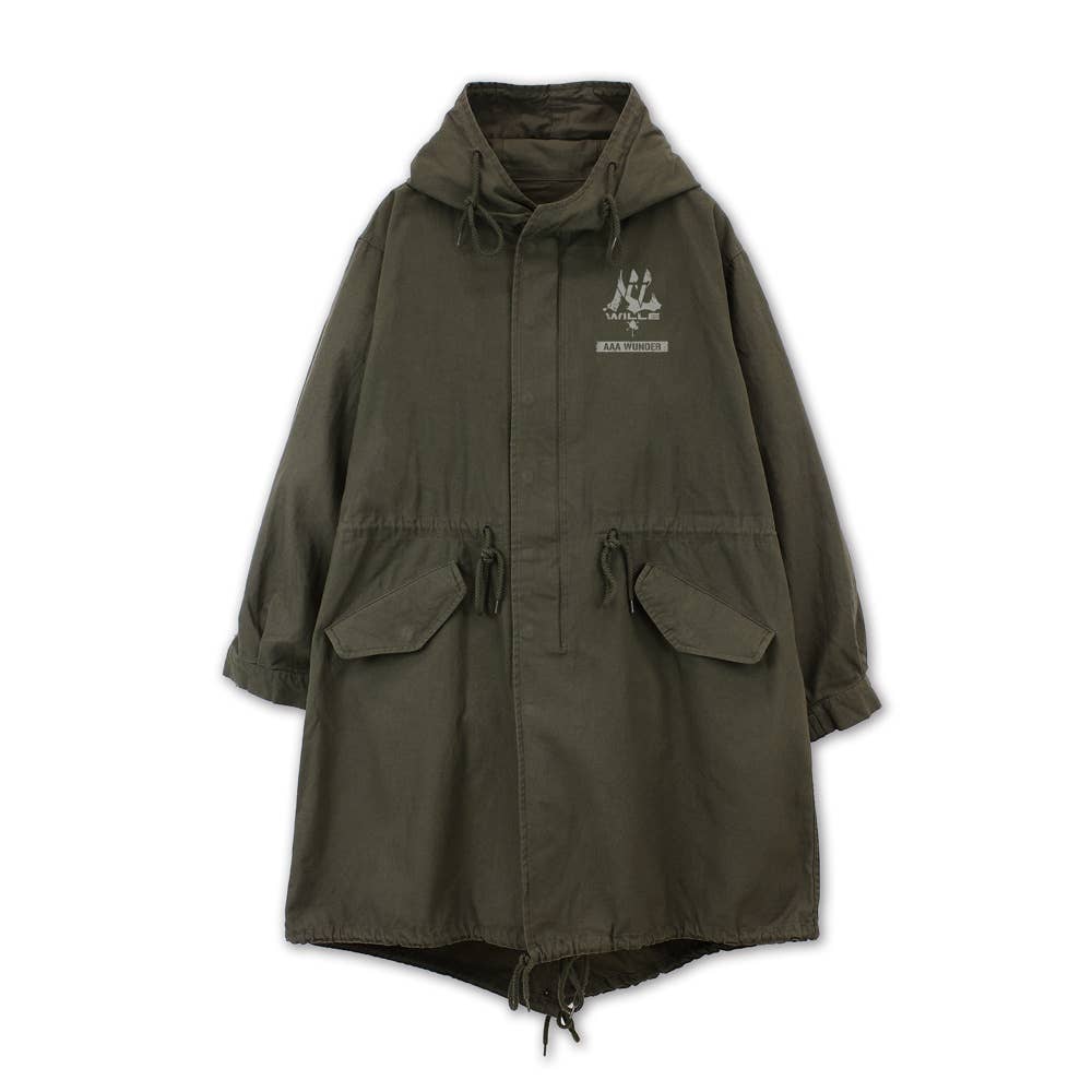 EVANGELION: WILLE & AAA Wunder M-51 Jacket / Moss-XL | HLJ.com