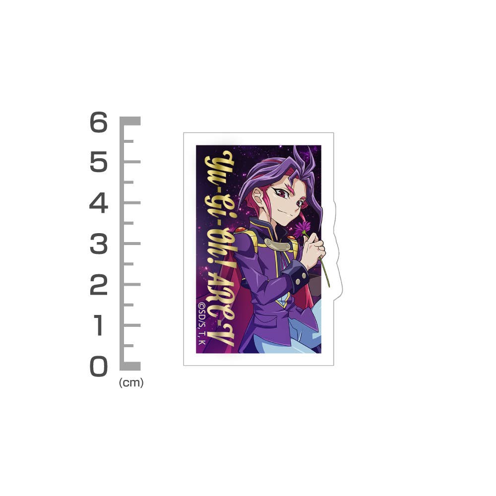 Yu-Gi-Oh! Arc-V: Yuri Mini Sticker Set (Single Flower Flickering Ver ...