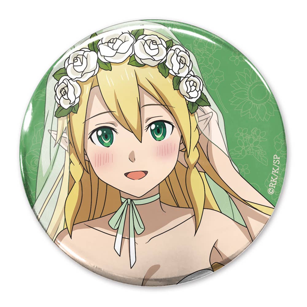 Sword Art Online: Original Illustration Leafa 65Mm Can Badge Wedding ...
